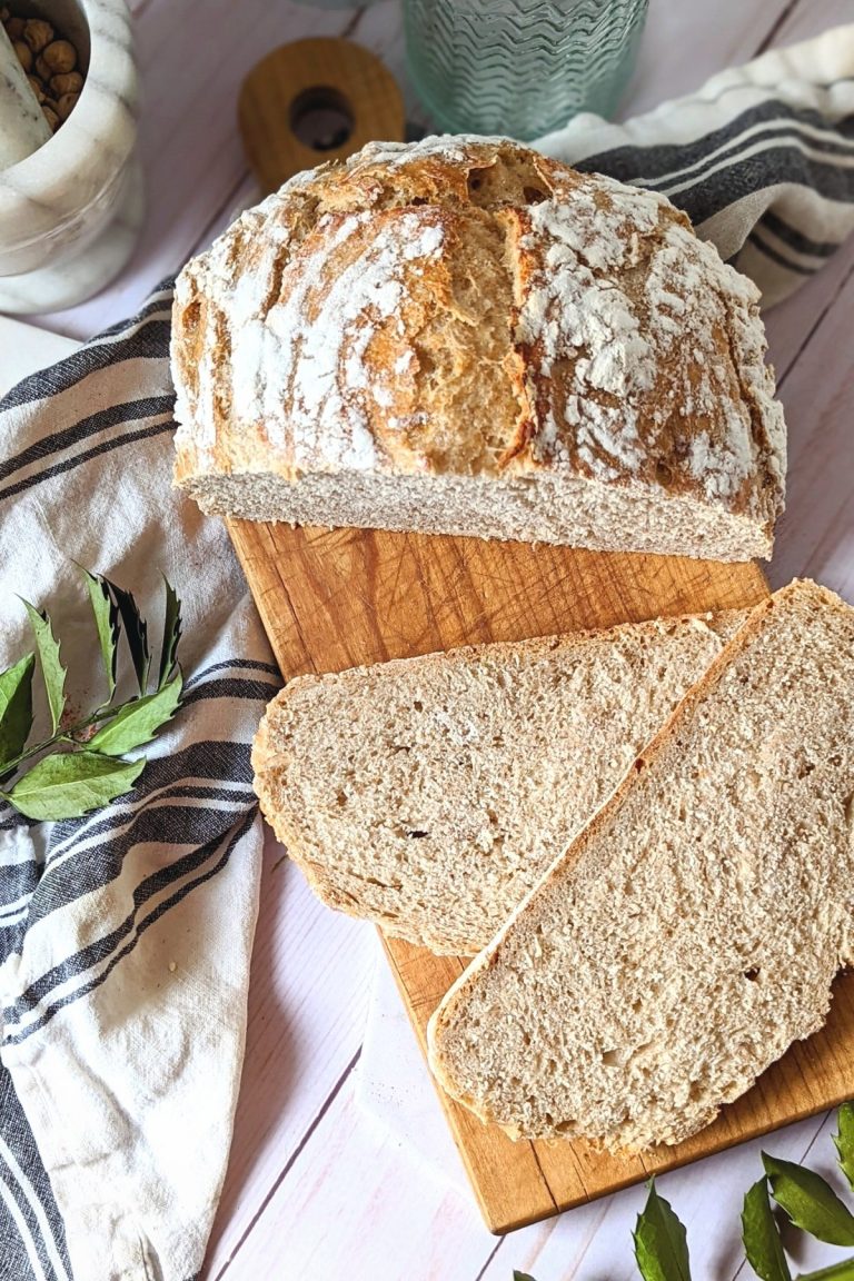 Low Sodium Bread Recipe (No Knead, Reduced Salt)