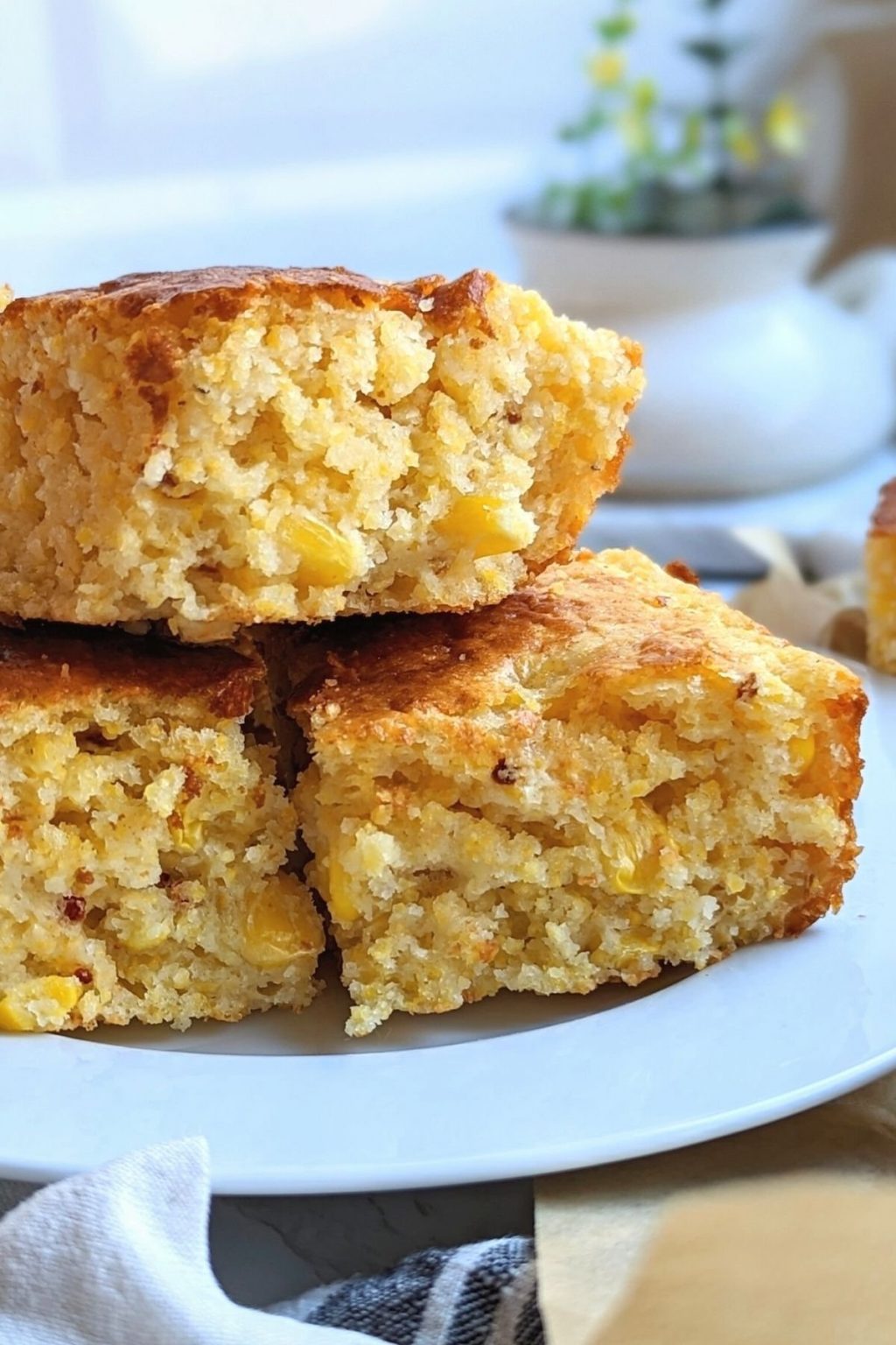 Low Sodium Cornbread Recipe (No Salt Added) - Low So Recipes