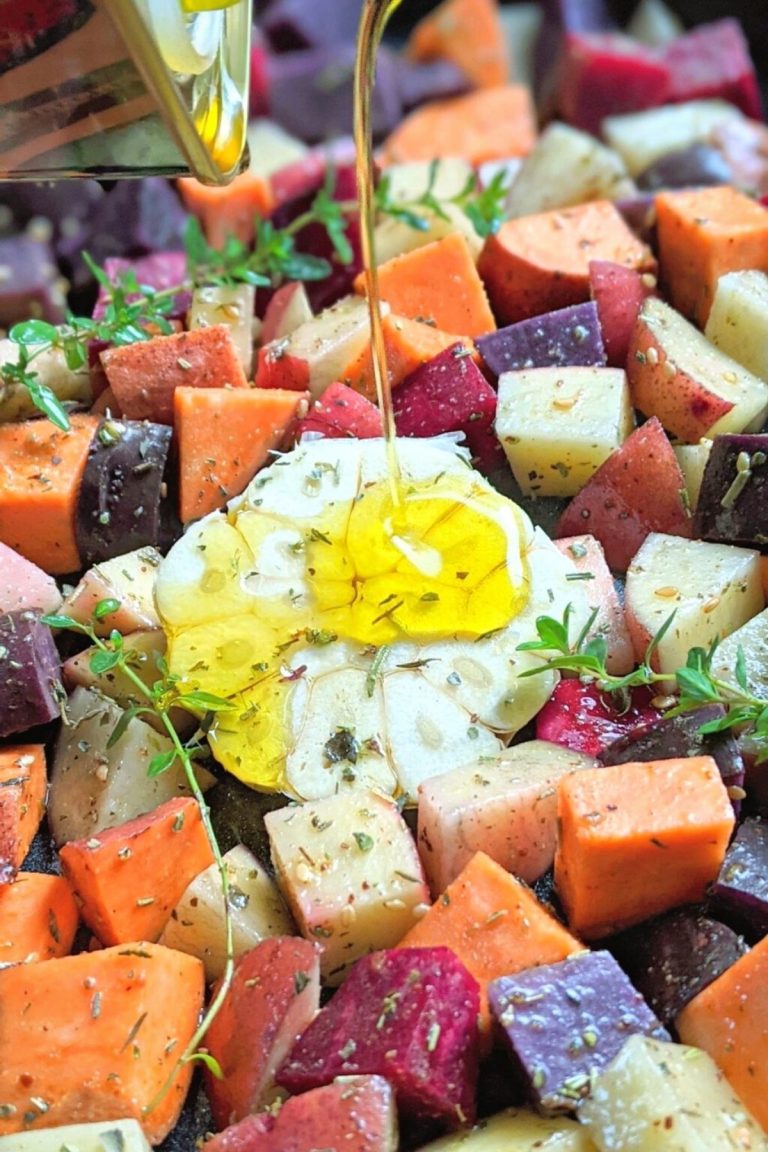 Low Sodium Roasted Root Vegetables Recipe (No Salt Added)