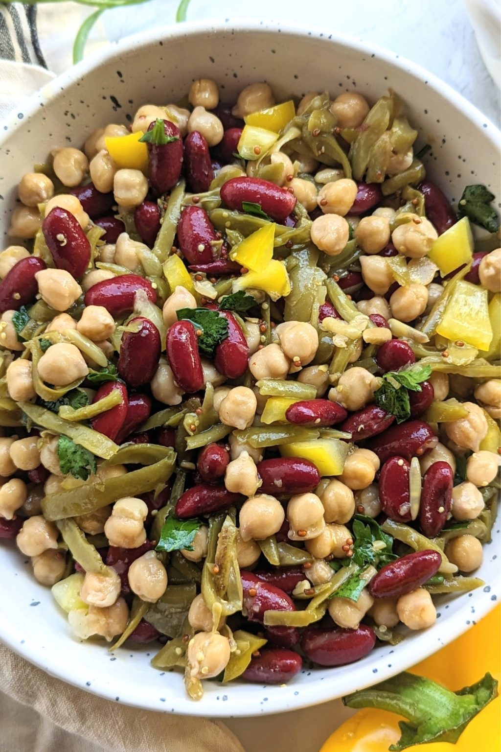 Low Sodium Bean Salad Recipe (No Salt Added) - Low So Recipes