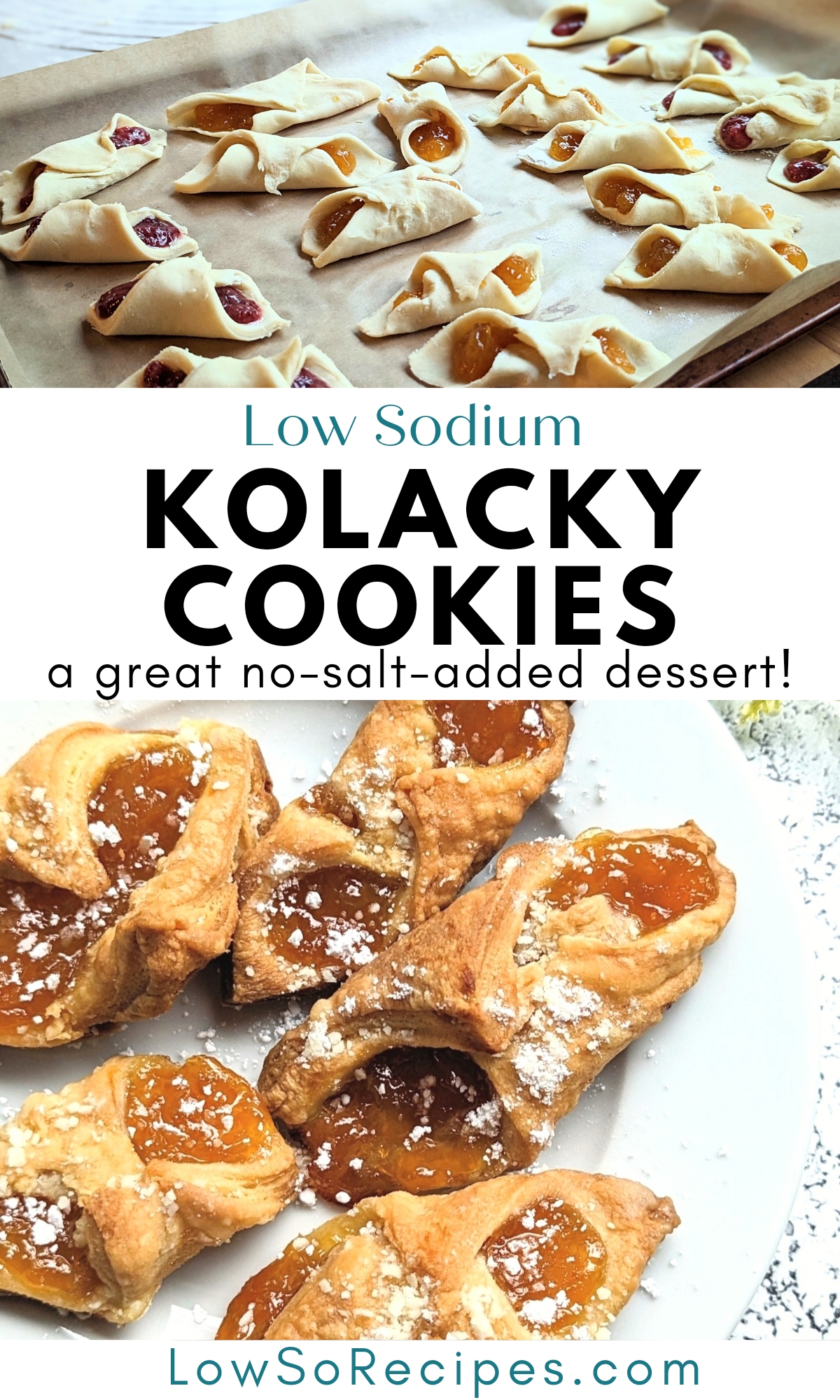 Low Sodium Kolacky Cookies Recipe - Low So Recipes