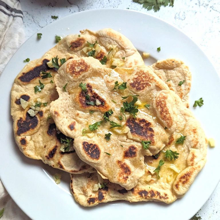 Low Sodium Naan Flatbread Recipe (No Salt Added)