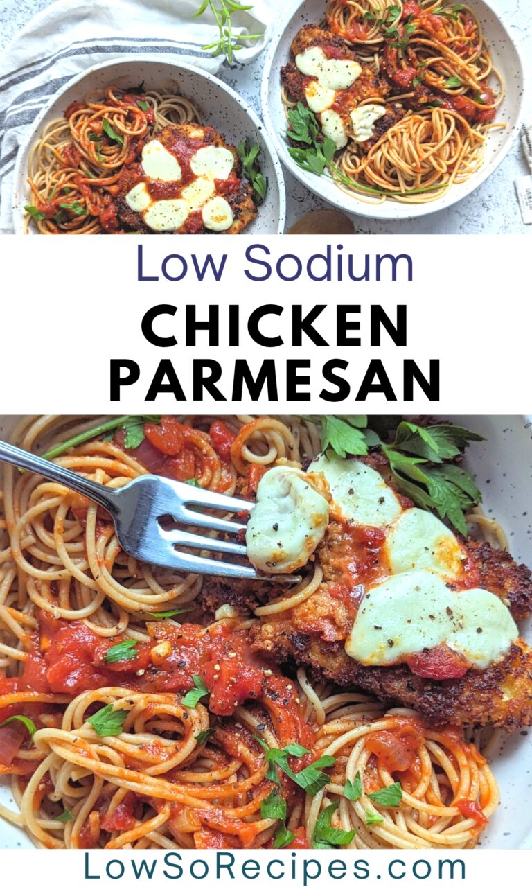 Less Sodium Chicken Parmesan Recipe - Low So Recipes