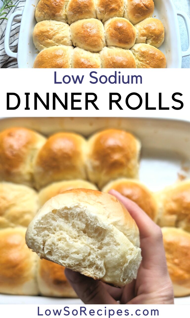 Low Sodium Dinner Rolls Recipe - Low So Recipes