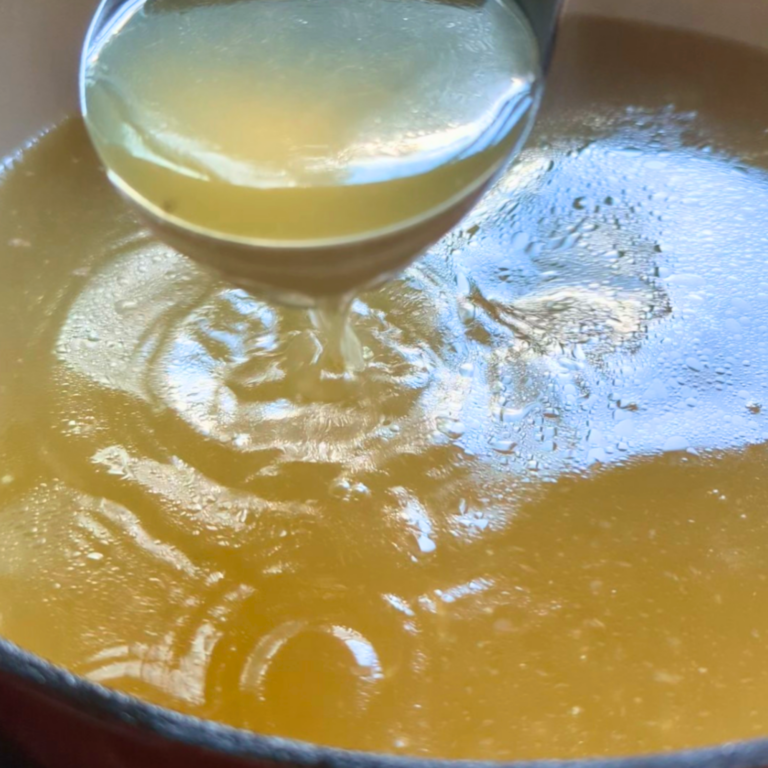 Low Sodium Chicken Broth Recipe (No Salt Added)