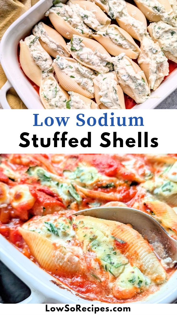 Low Sodium Stuffed Shells Recipe - Low So Recipes